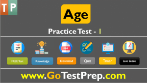 Age Math Practice Test Question Answers: Set 1 - GoTestPrep.com