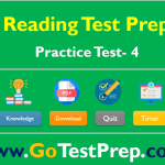 Reading Comprehension Sample Practice Test Questions with Answers PDF
