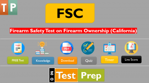 Firearm Safety Test on Firearm Ownership Chapter 4 (California)
