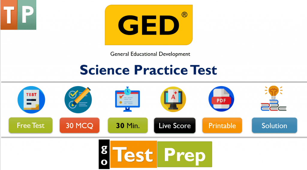 GED Science Practice Test 2022 Question Answers PDF