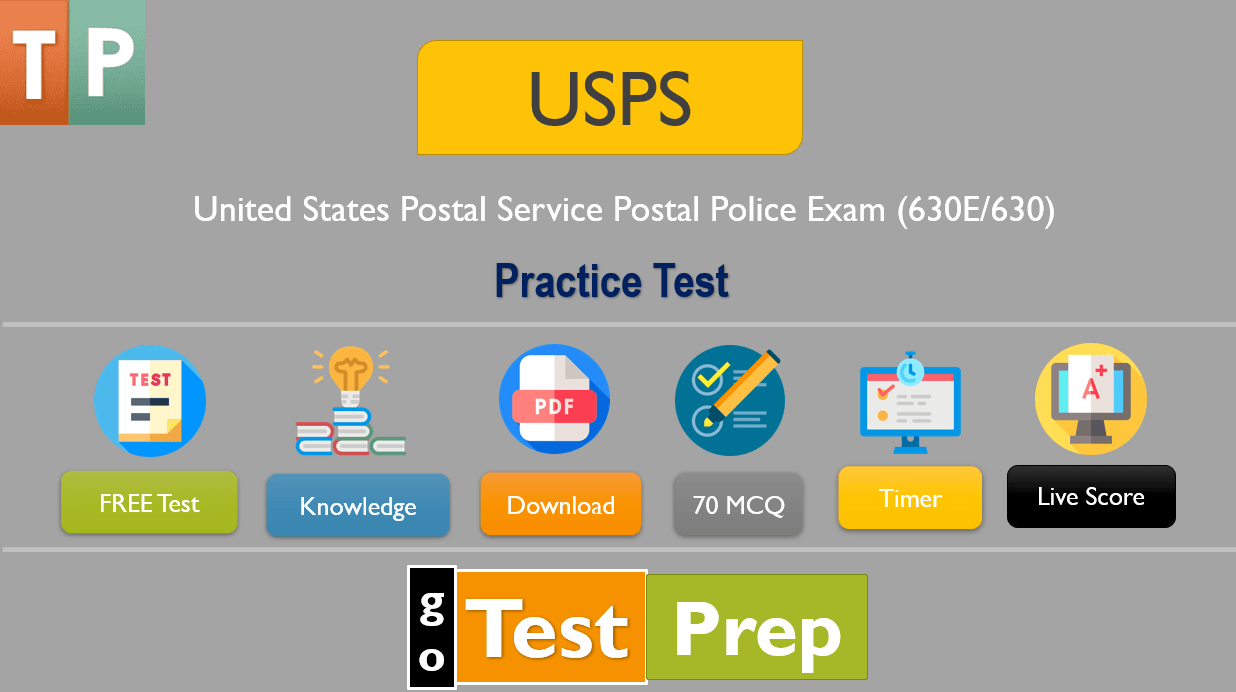 Postal Police Exam Practice Test (USPS 630E/630) 2024