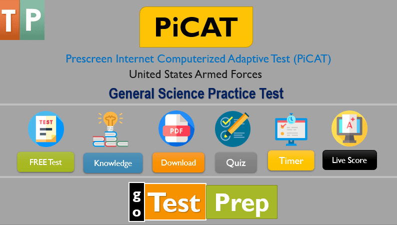 PiCAT General Science Practice Test 2026 [PDF]