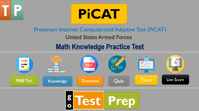 PiCAT Math Knowledge Practice Test 2025