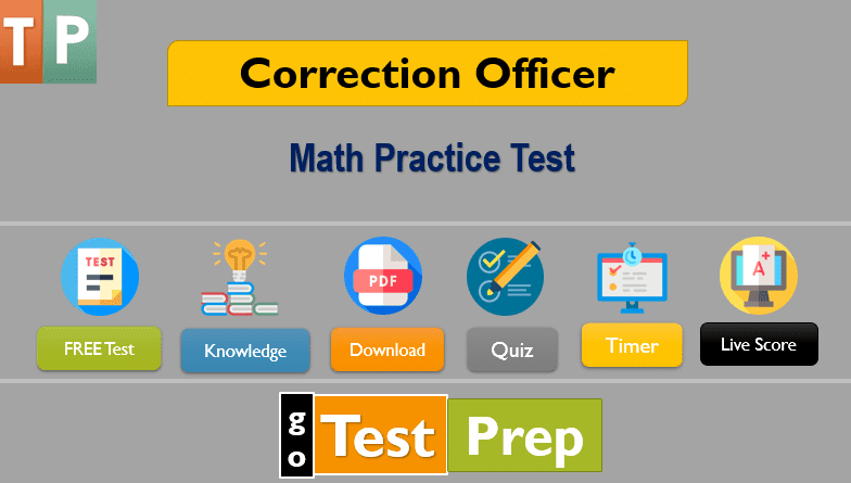 Correction Officer Math Practice Test