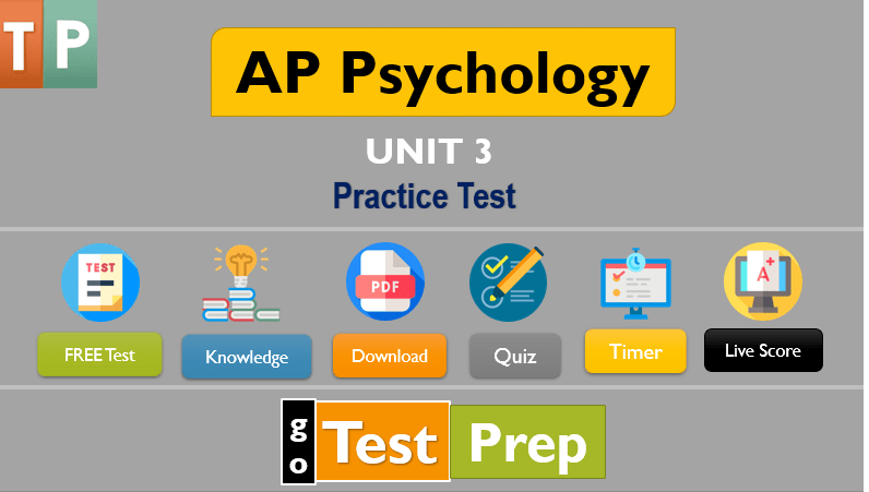 AP Psychology UNIT 3 Practice Test 2025 (Sensation and Perception)