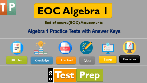 EOC Algebra 1 Practice Test 2025 Answer Keys [UPDATED]