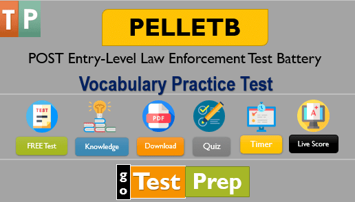 PELLETB Vocabulary Practice Test 2025