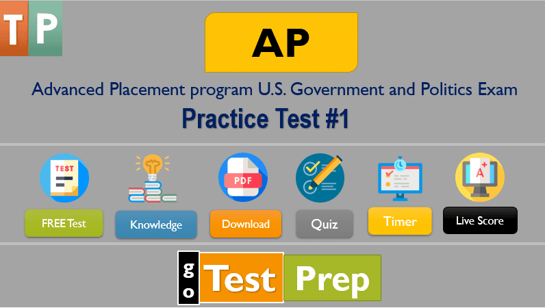 AP Gov Exam Practice Test #1 2023