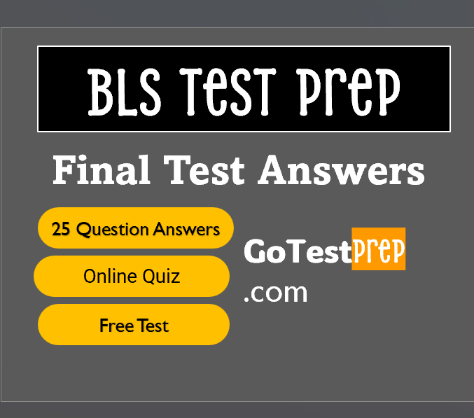 BLS Precourse Self Assessment Questions Answers