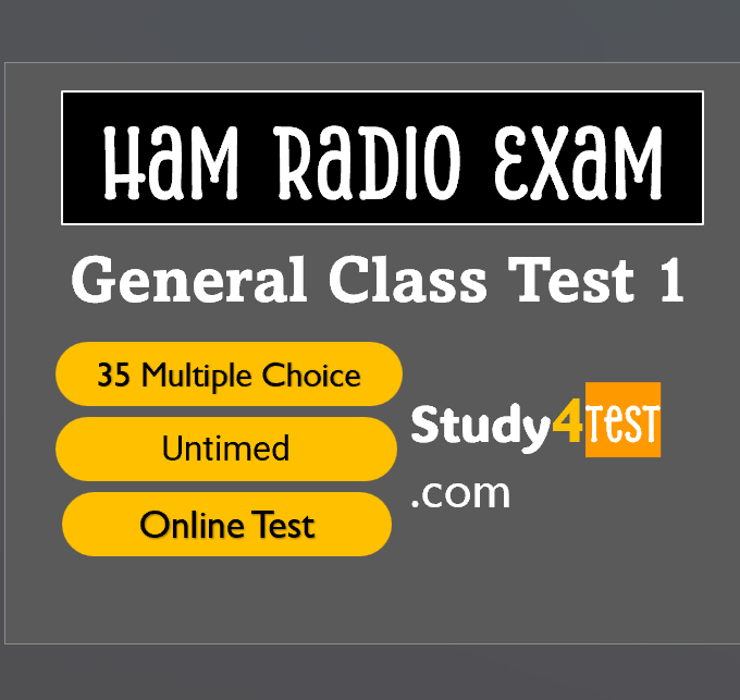 Ham Radio General Test [Untimed] 35 Questions and Answers