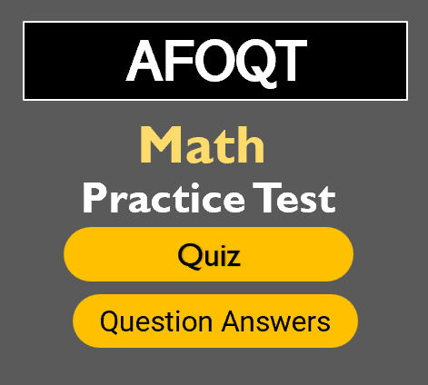 AFOQT Math Knowledge Practice Test 2025