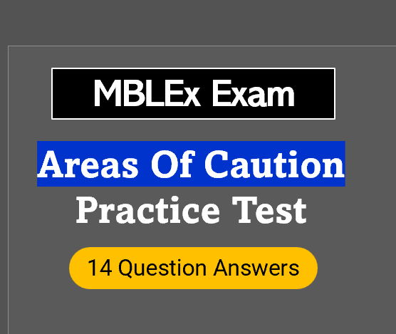 MBLEx Contraindications, Areas Of Caution, Special Populations Practice ...