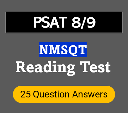 FREE PSAT 8/9 Reading Practice Test 2025 [Timed]