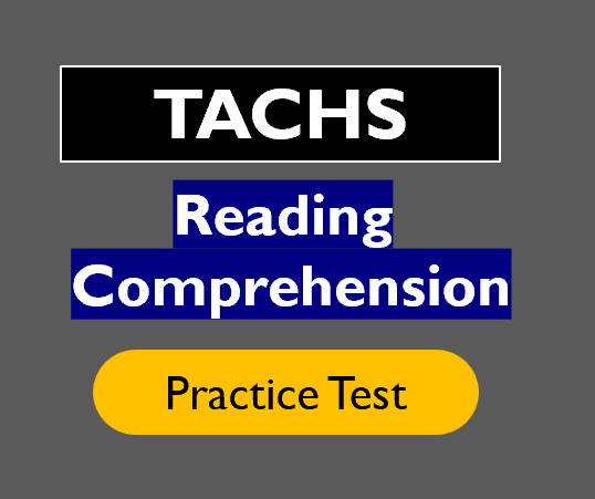 TACHS Reading Practice Test 2026 Part 1 and Part 2 Timed Test