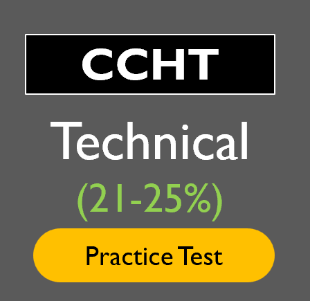 CCHT Technical Practice Test 2025 - Questions and Answers